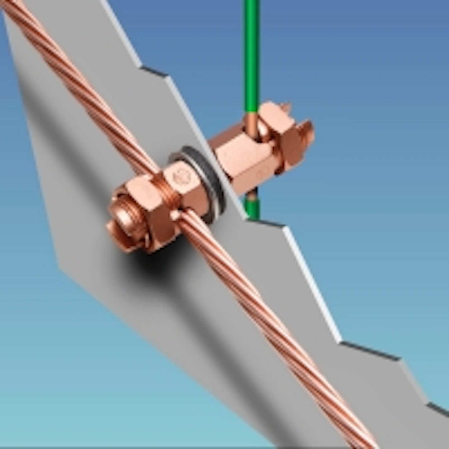 Burndy intros bulkhead ground connector | Cabling Installation ...