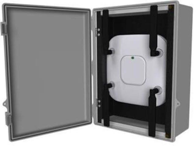 Enclosure protects wireless access points, DAS equipment | Cabling ...