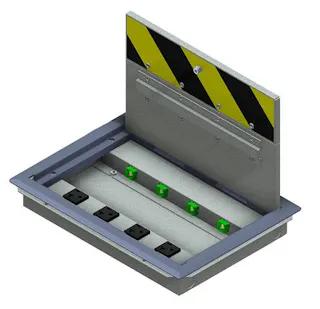 Snake Tray intros ultra-thin power, data distribution enclosure ...