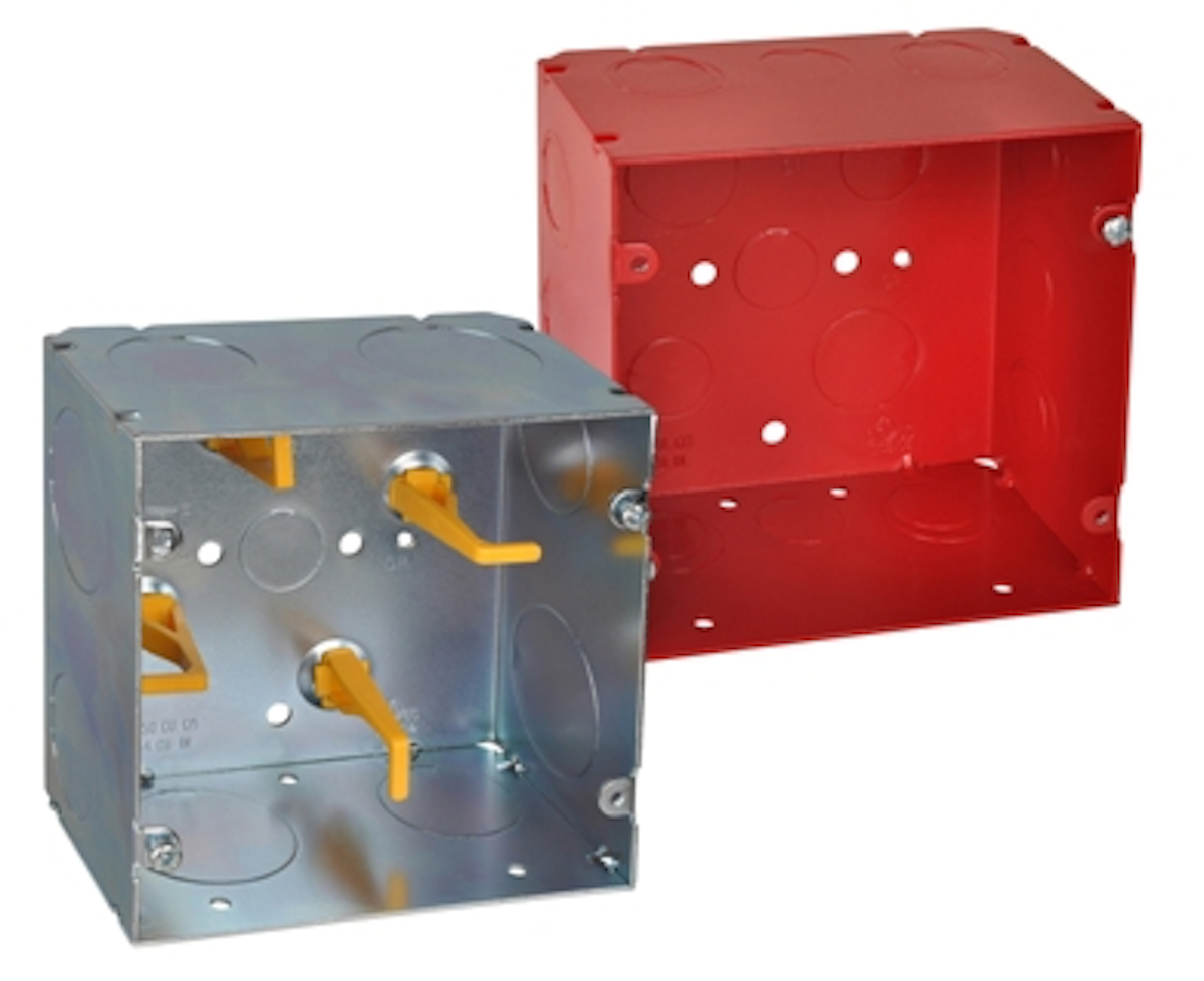 Boxes have increased capacity for data cables, fire alarms | Cabling ...