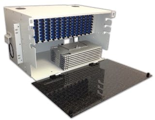 Rack-mount fiber distribution panel | Cabling Installation & Maintenance