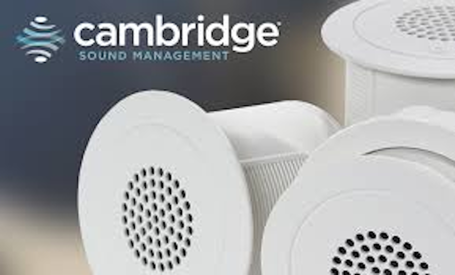 Cambridge unveils active sound masking, paging and music system ...