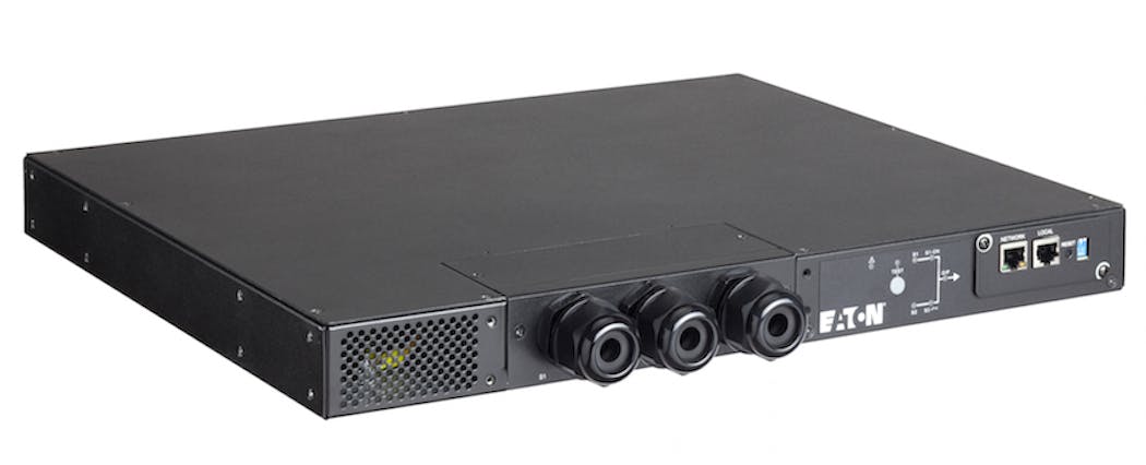 Eaton's latest rack ATS enables power redundancy for data center ...