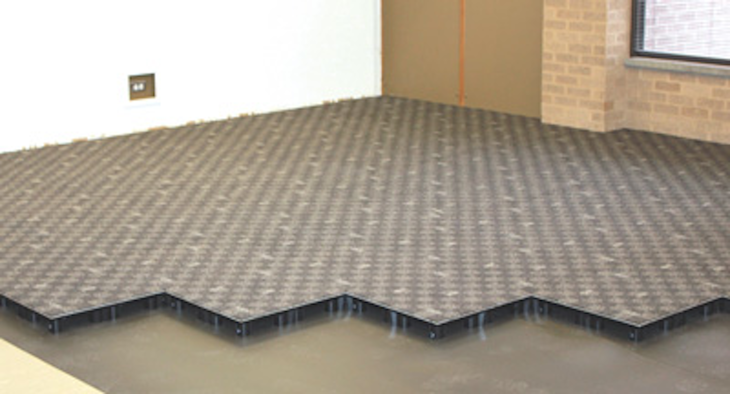 How a shallow raised floor provides cable management | Cabling ...