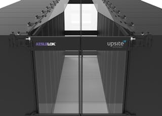 Upsite’s modular aisle-containment system shipping | Cabling ...