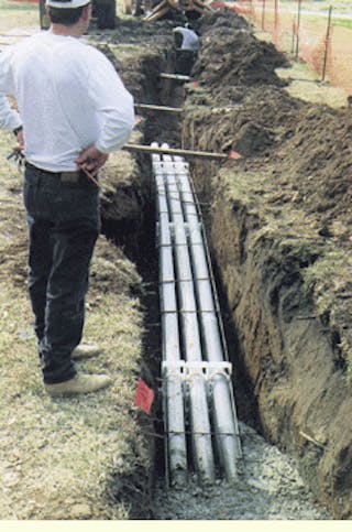 Telecommunications ductbanks require planned excavation | Cabling ...