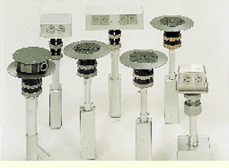 Poke-throughs combine safety and flexibility | Cabling Installation ...