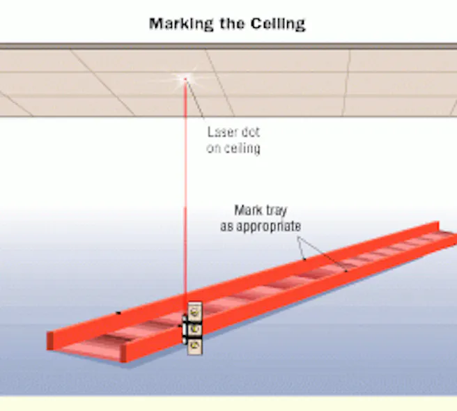 Identify locations to attach cable-tray anchors | Cabling Installation ...
