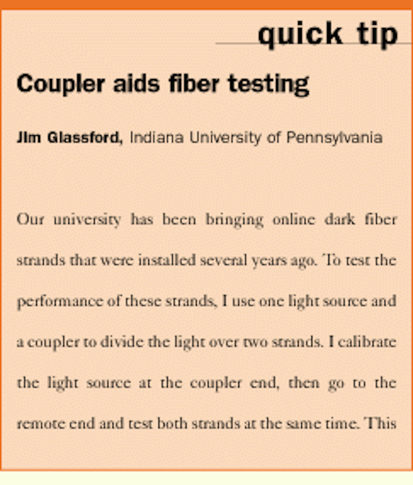 Suspend pullstring for repeated use | Cabling Installation & Maintenance