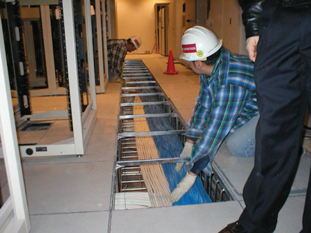 Cable tray systems support cables' journey through the data center ...