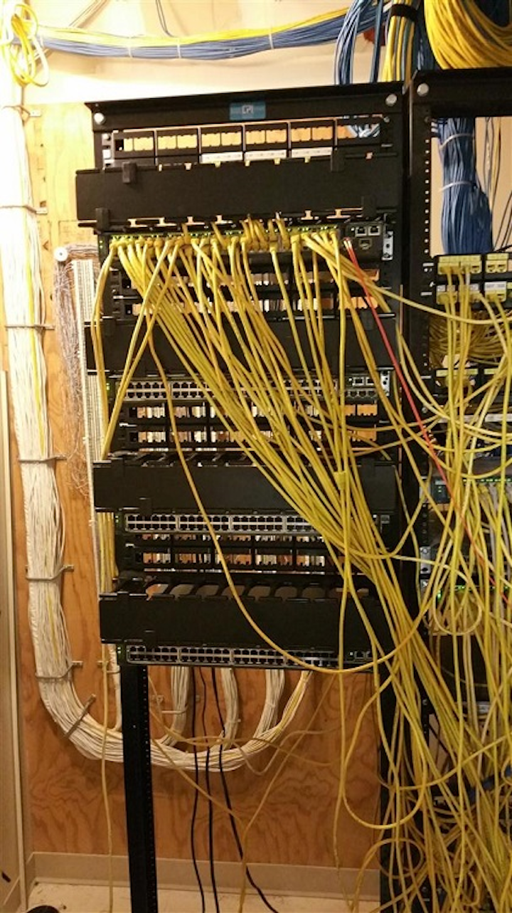 Observe The Decommissioning And Re Cabling Of This Cisco Data Closet