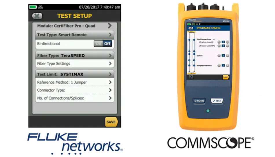 CommScope, Fluke partner to simplify fiber cabling certification in ...