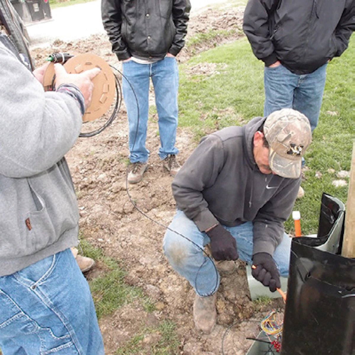 Outside plant cabling products, along with design and installation ...