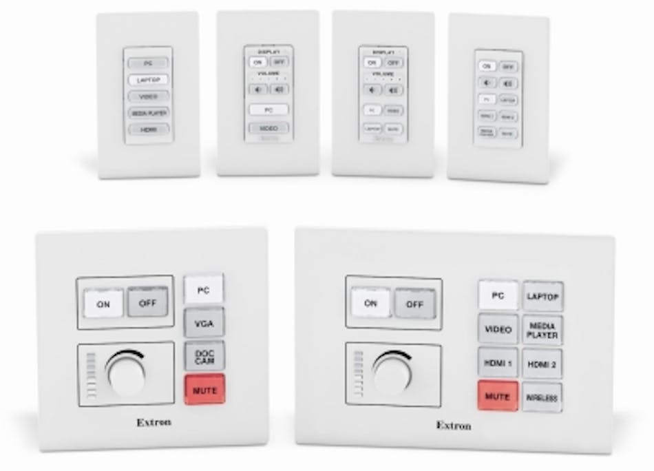 Ethernet-connected AV control panels | Cabling Installation & Maintenance