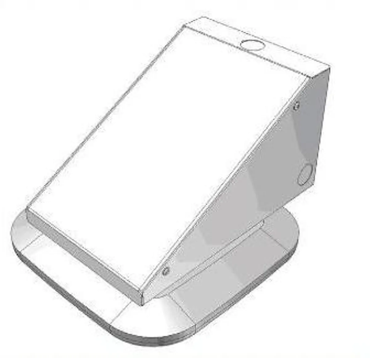 Access-point bracket maintains good wireless coverage in wall-mount ...