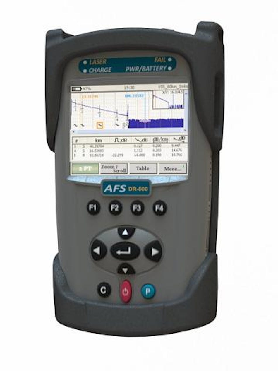 AFS launches DR-500 series compact OTDR for easy troubleshooting ...