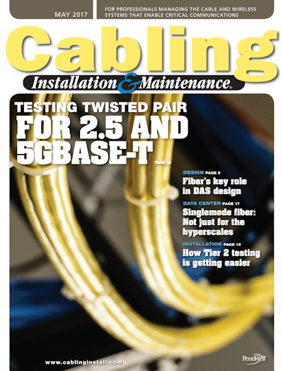 Volume 25, Issue 5 | Cabling Installation & Maintenance