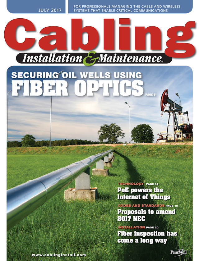 Volume 25, Issue 7 | Cabling Installation & Maintenance