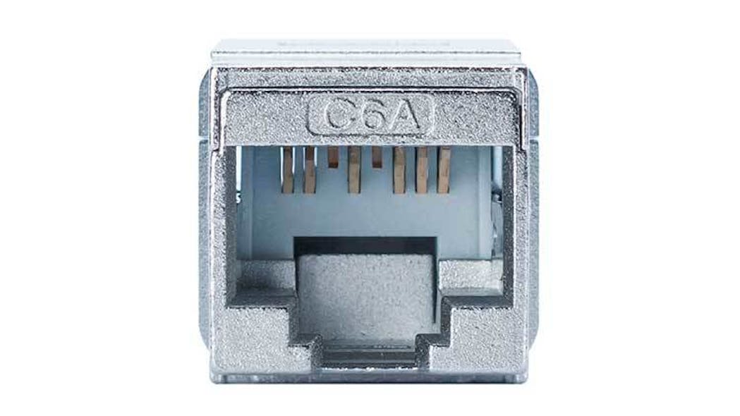 Compact RJ45 F/F coupler eases 10G Cat 6A connectivity | Cabling ...