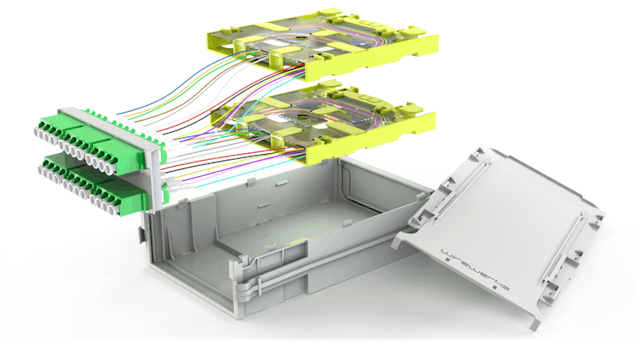 Wirewerks adds Base-8 fiber management elements | Cabling Installation ...