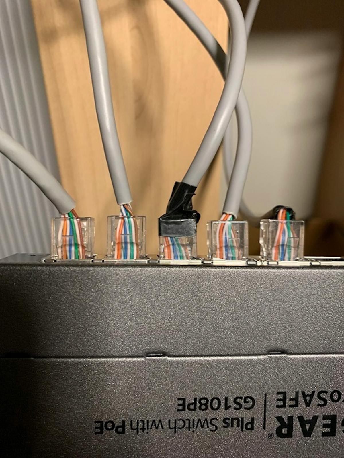 POS installations: Cabling photos | Cabling Installation & Maintenance