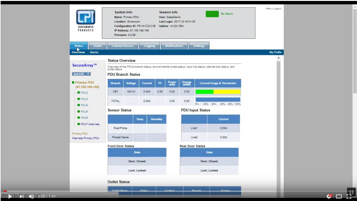 CPI eConnect® Electronic Access Features Within eConnect Software ...