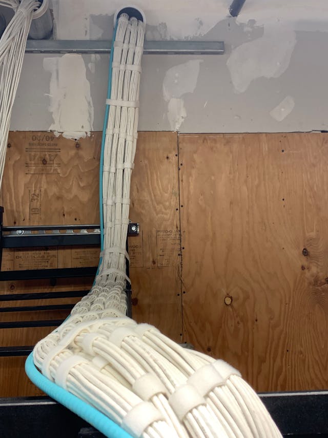 Works in progress: Cabling photos | Cabling Installation & Maintenance