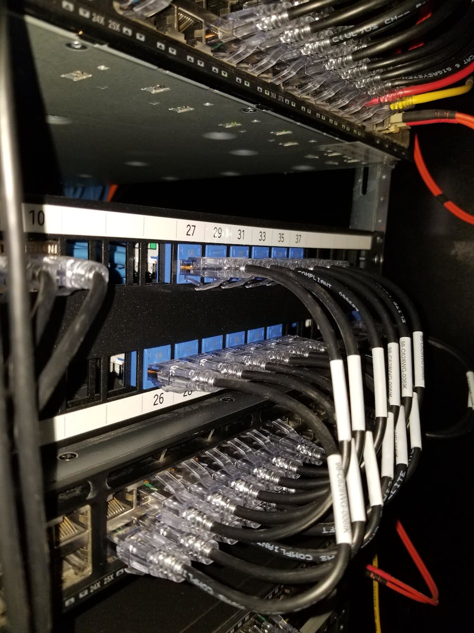 Works in progress: Cabling photos | Cabling Installation & Maintenance