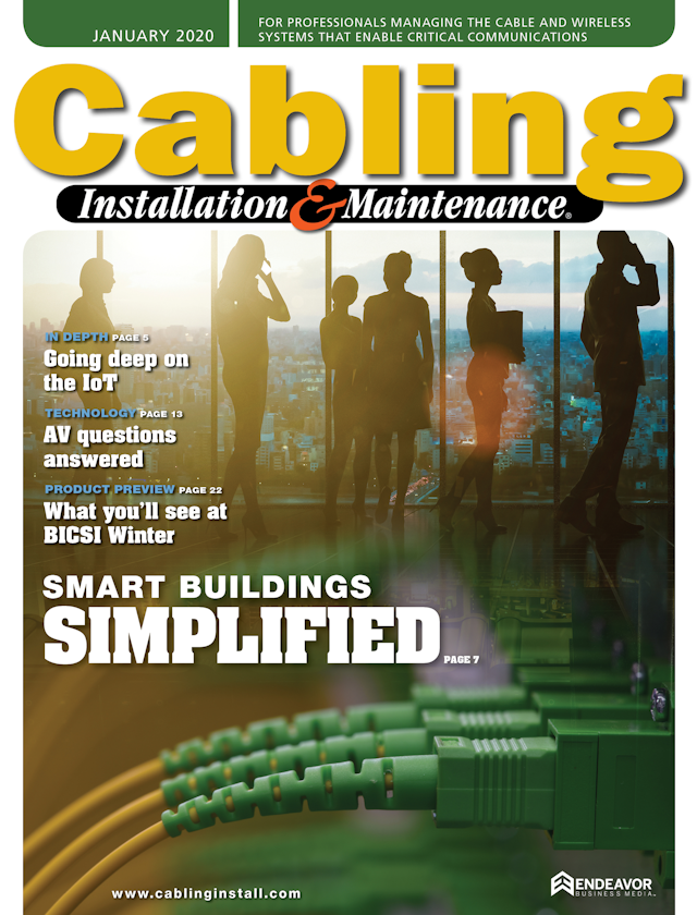 Volume 28, Issue 1 | Cabling Installation & Maintenance