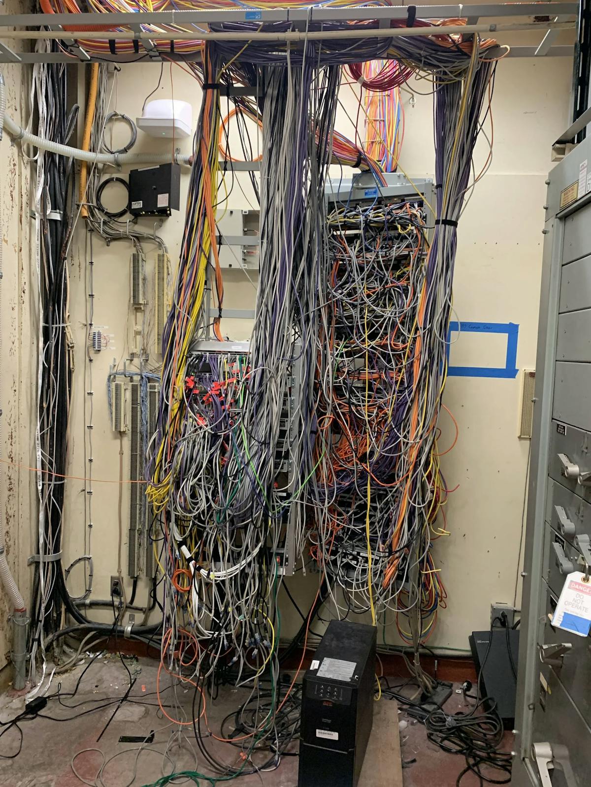 Good luck: Cabling photos | Cabling Installation & Maintenance