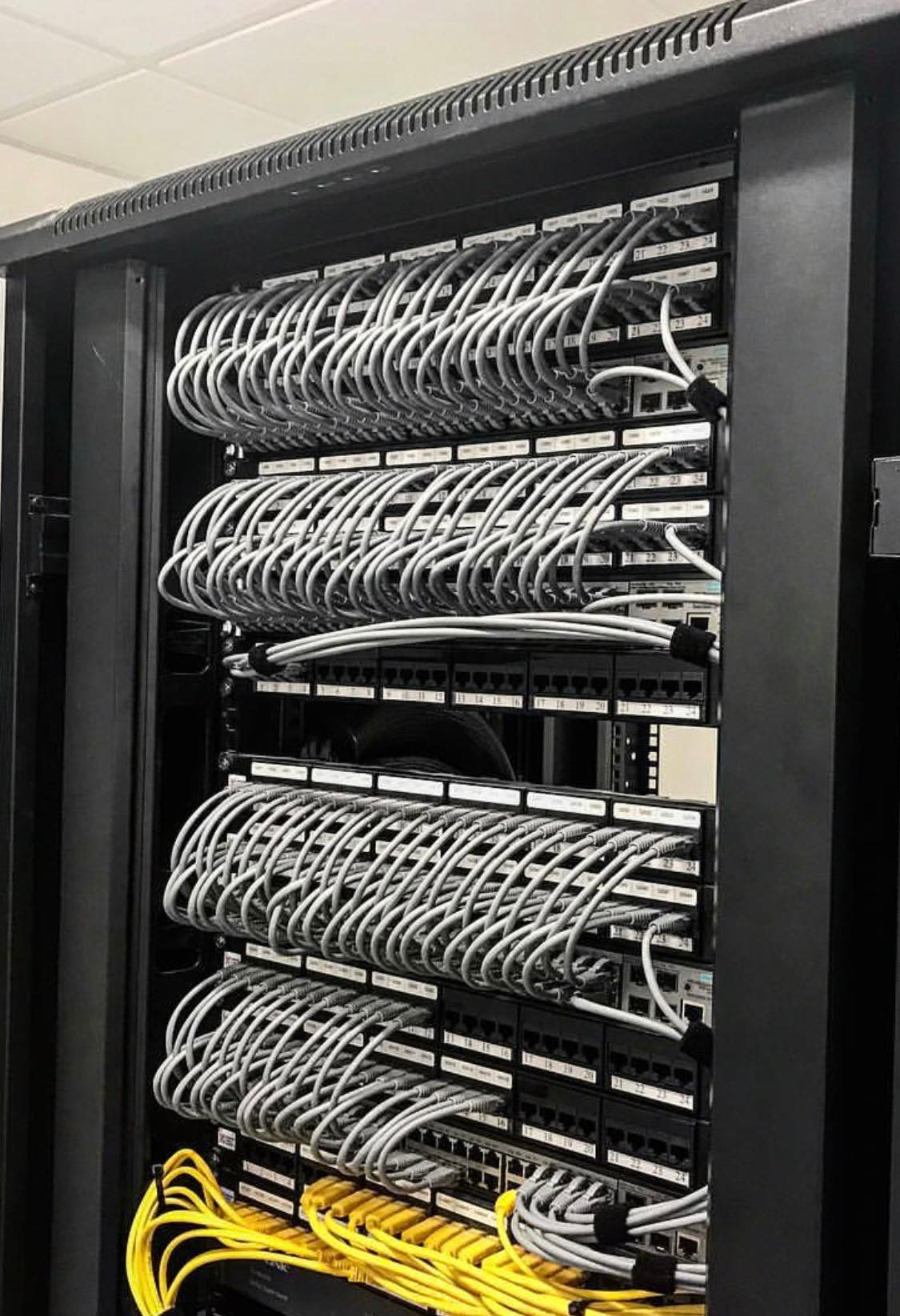 Clean installs: Cabling photos | Cabling Installation & Maintenance