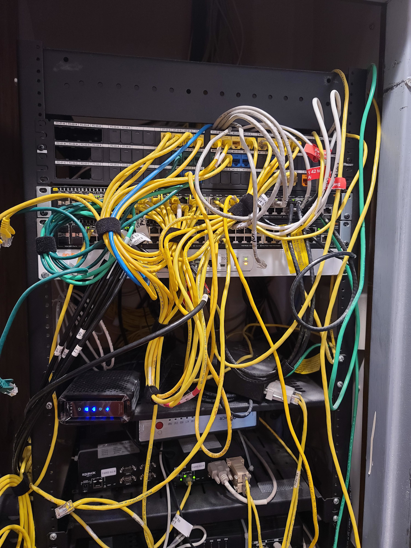 Cable fails out and about: Photos | Cabling Installation & Maintenance