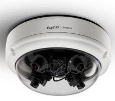 Multi-sensor IP camera monitors multiple directions simultaneously ...