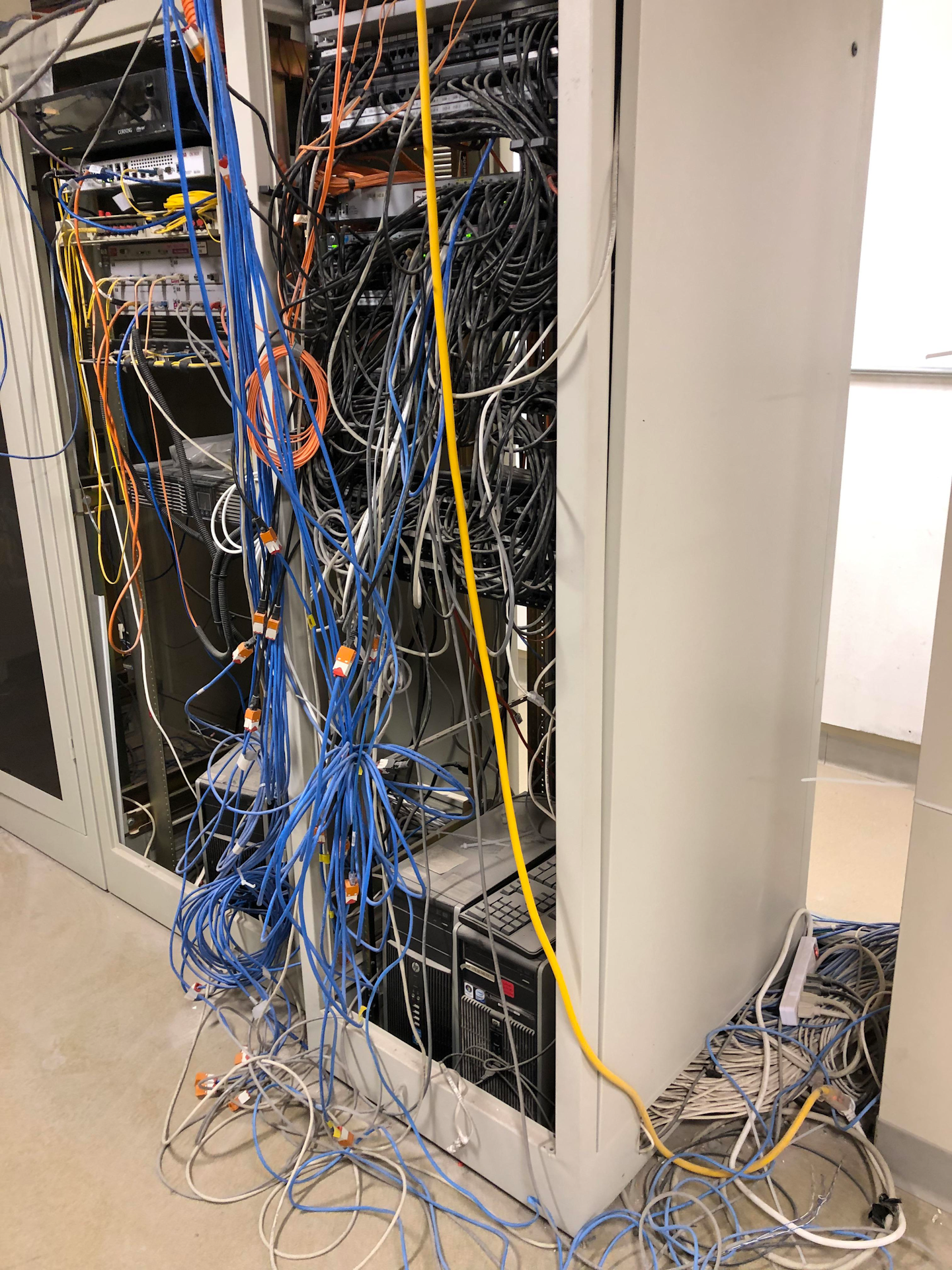 Nasty cable fails: Photos | Cabling Installation & Maintenance