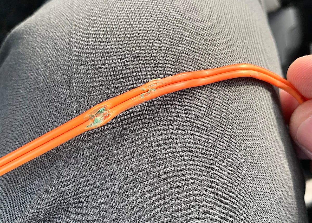 Nasty cable fails: Photos | Cabling Installation & Maintenance