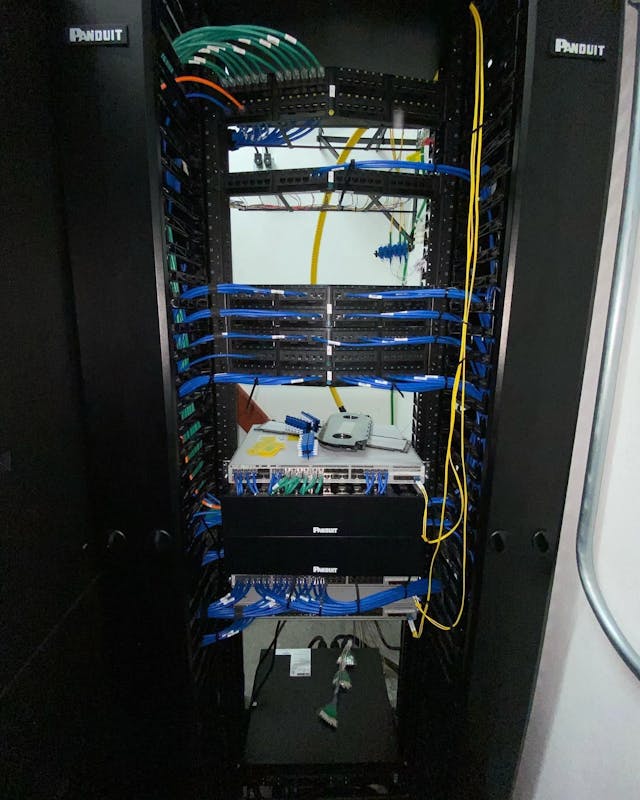 Before and after: Cabling photos | Cabling Installation & Maintenance