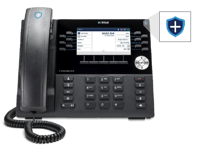 IP business phones feature antimicrobial plastics | Cabling ...
