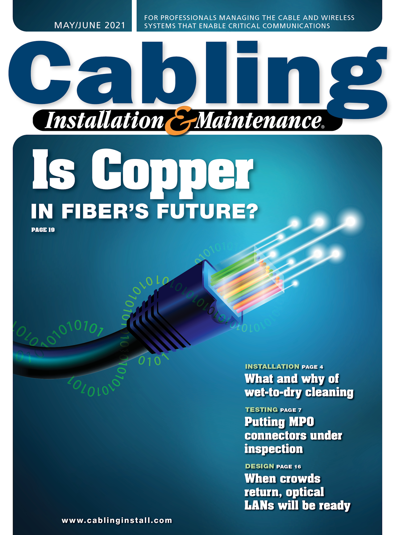 Volume 29, Issue 4 | Cabling Installation & Maintenance
