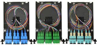Patch and splice kits accommodate singlemode and multimode fiber ...
