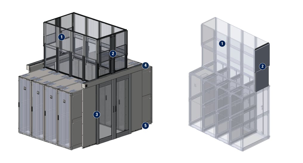 Adjustable Containment System for Data Centers | Cabling Installation ...