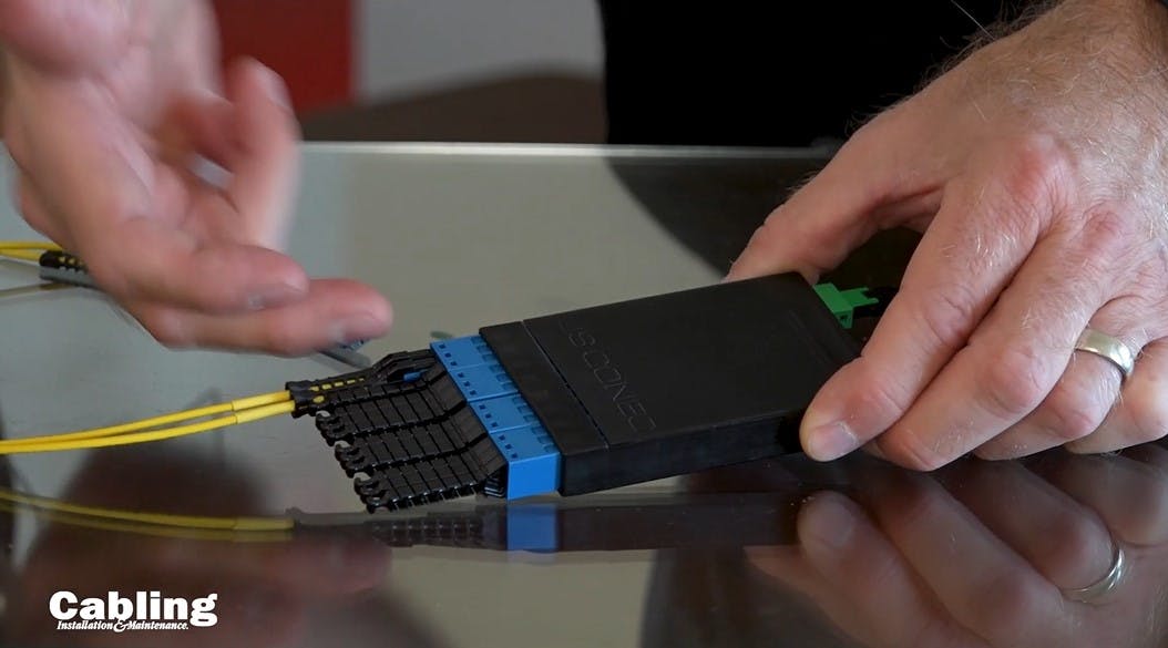 Watch VSFF Connectors in Action | Cabling Installation & Maintenance